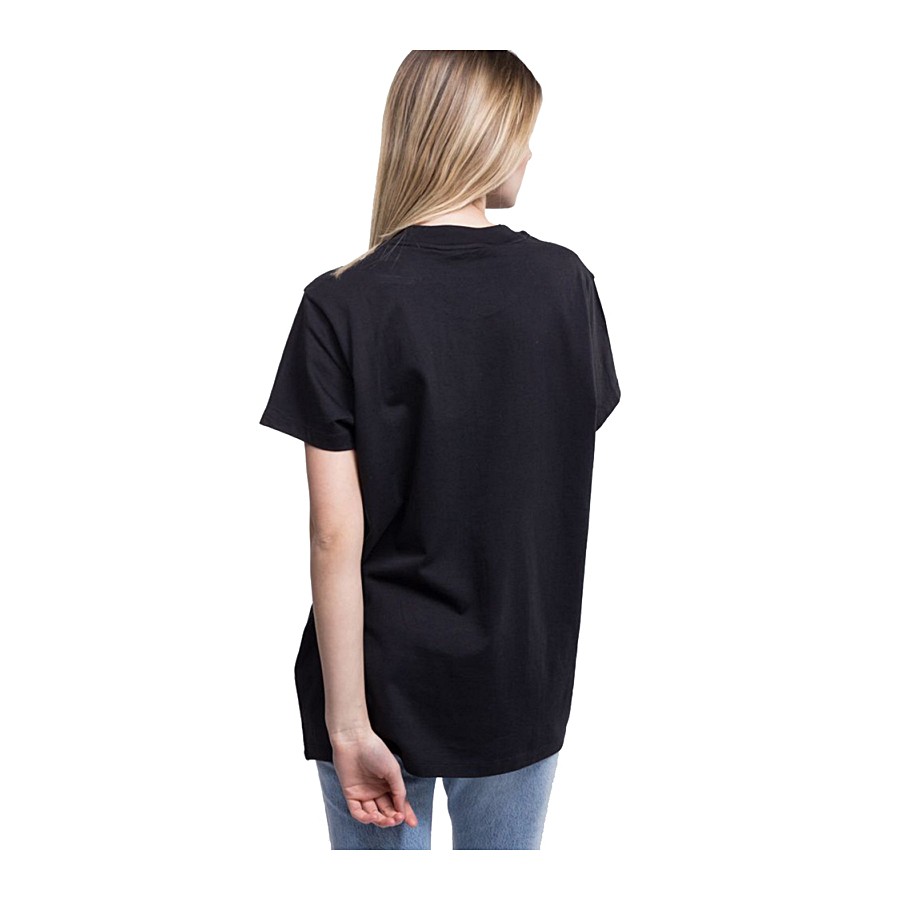 โค้ด 2D299MN ลด 7 adidas เสื้อยืด Big Trefoil Tee รุ่น CE2436 สีดำ ...