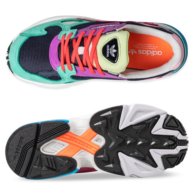 Adidas Falcon Multicolor สินค้าพร้อมกล่อง มีเก็บปลายทาง - c91br3_hgm ...