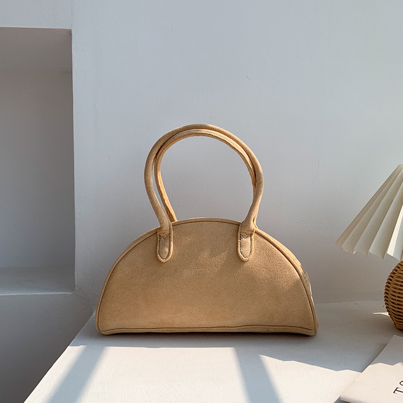 BLuxury Designer Handbags For Women 2022 Half Moon Solid Color Underarm ...