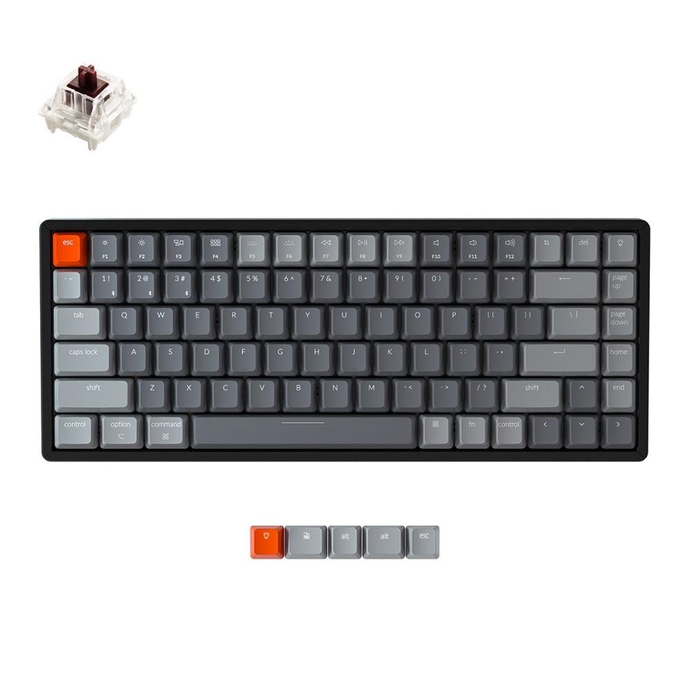 Keychron K2 C V2 Wireless Bluetooth USB Mechanical Keyboard Aluminum ...