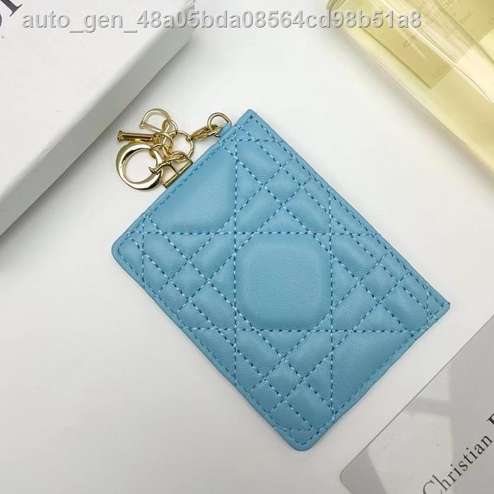 Original product Dior Lady card holder with box New leather holder ...