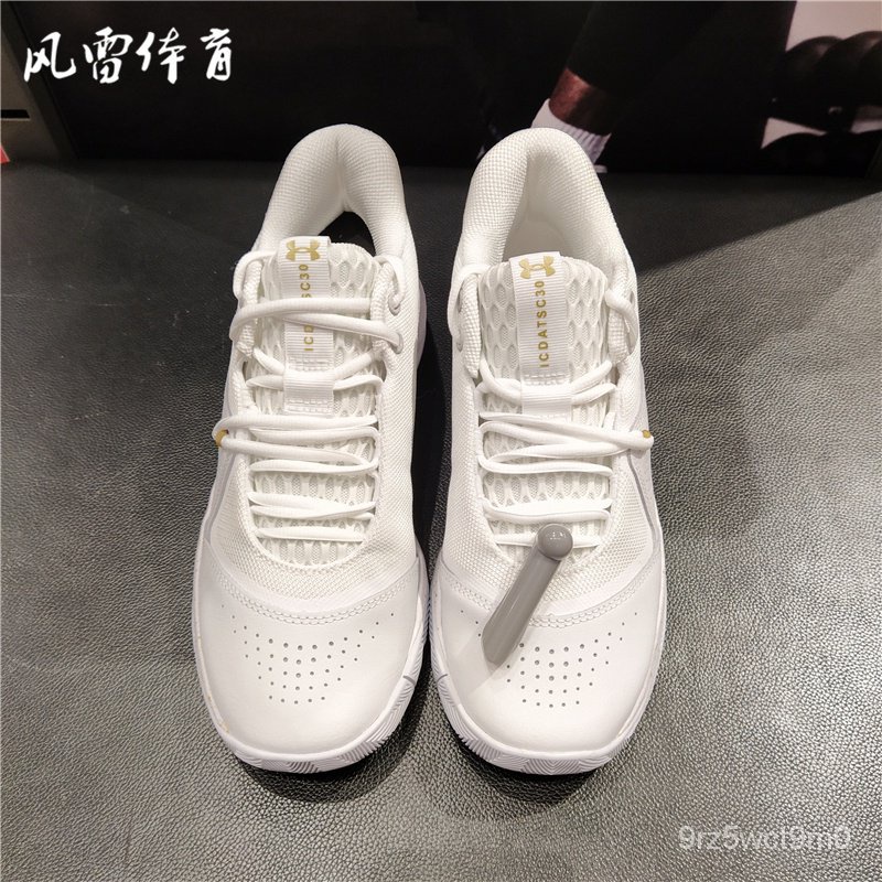ลมและฟ้าร้องภายใต้เกราะ ผู้ชายUA SC3 zero IV แกง รองเท้าบาสเกตบอลกระแทก ...