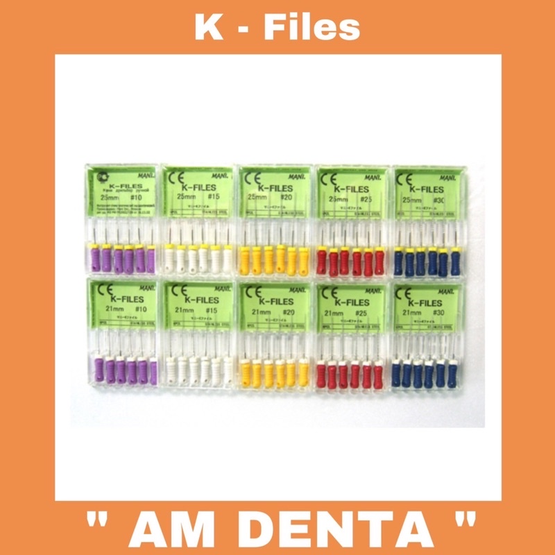 Dental Endo K-Files Mani Japan - satamsa - ThaiPick