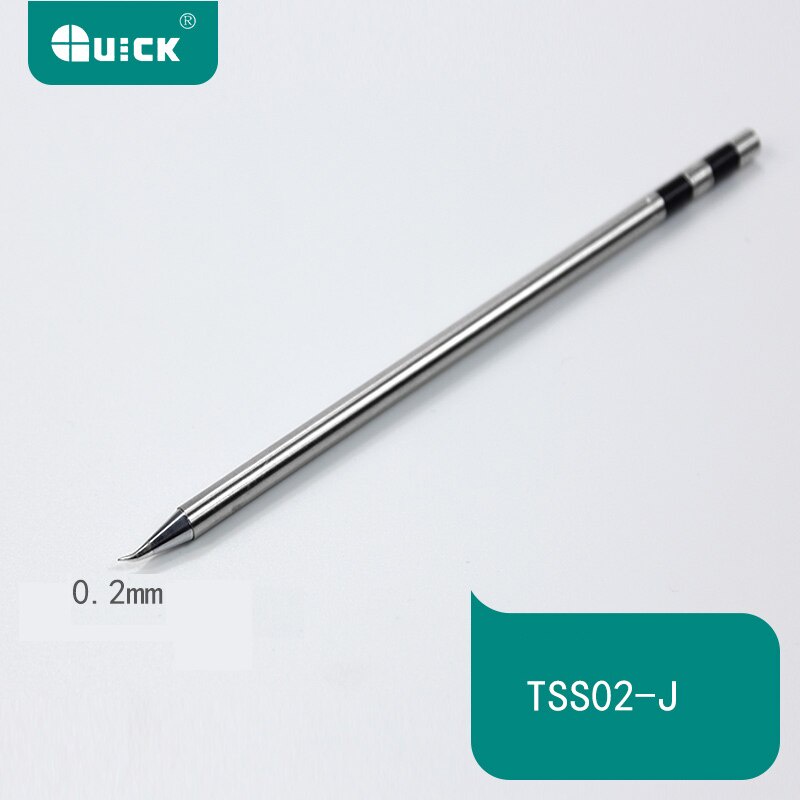 QUICK TS1200A Lead Free Soldering Iron Tip TSS02-SK TSS02-I TSS02-3C TSS02-J TSS02-K TSS02-SK-01 ...