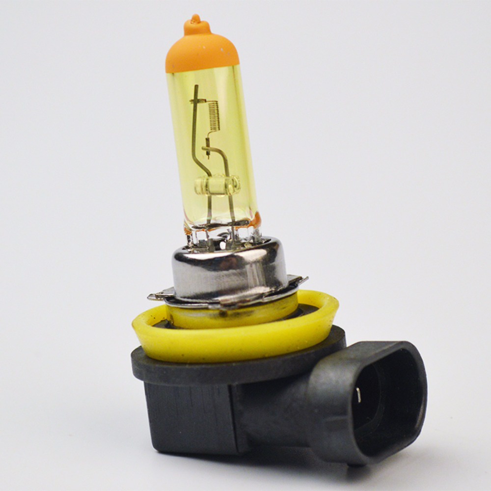 Hippcron 1 PCS Yellow H1 H3 H4 H7 H8 H11 9005 9006 Halogen Bulb 12V 55W ...