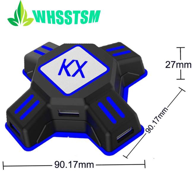 KX USB Game Controller Converter Keyboard Mouse Adapter for Switch/Xbox ...