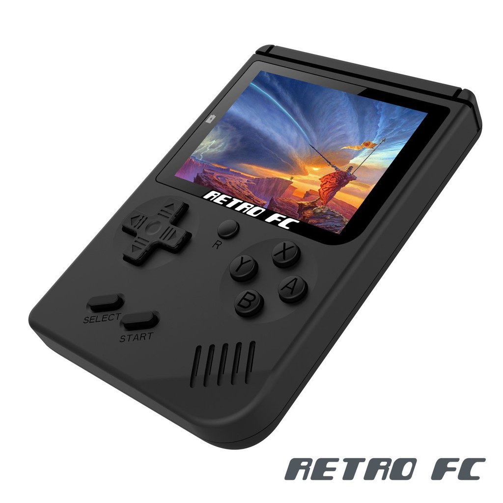 เกมคอนโซล：Handheld Game Console 3.0Inch Builtin 168 Games Retro FC Game ...