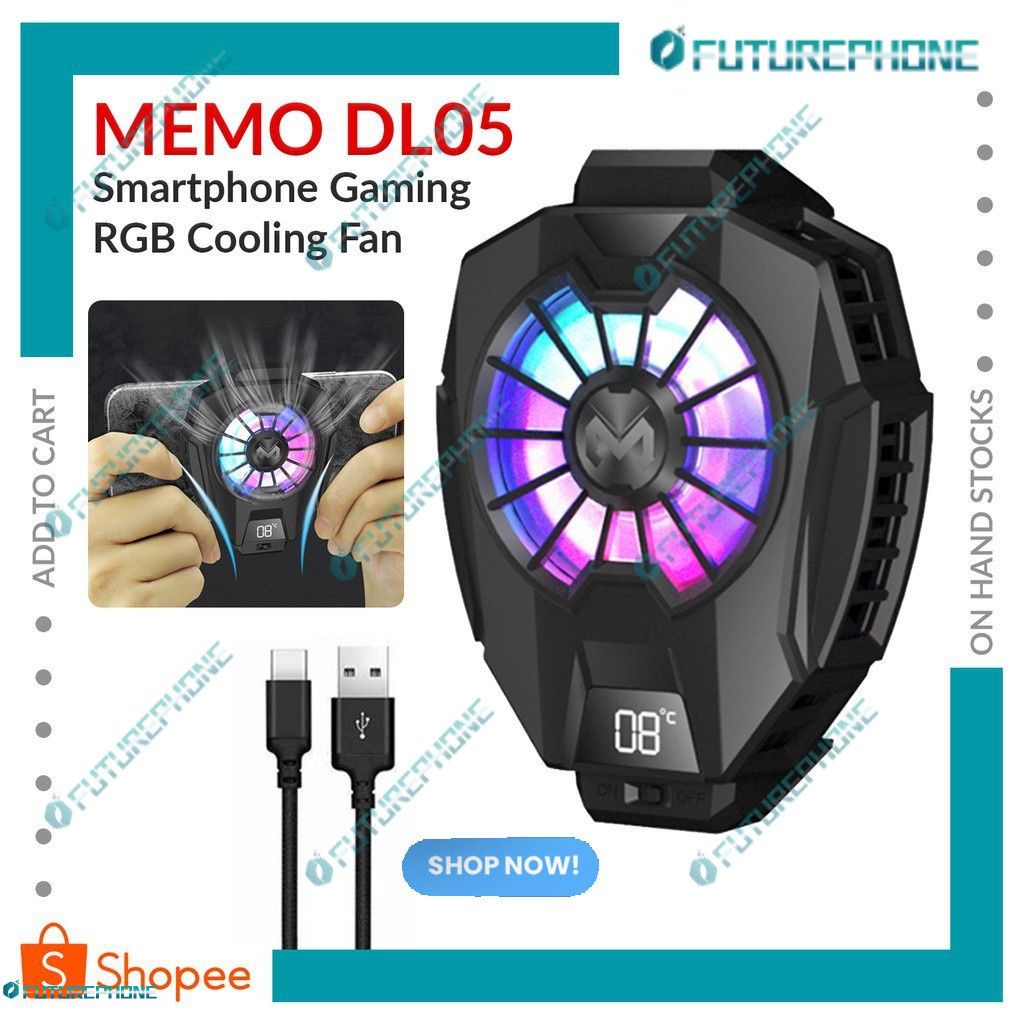 【พร้อมส่ง!!】Dl05 พัดลมระบายความร้อนโทรศัพท์มือถือ Usb สําหรับโทรศัพท์ ...