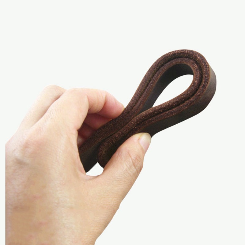 3m long Large Dog Leash Walking Training Lead Braided Real Leather pet ...