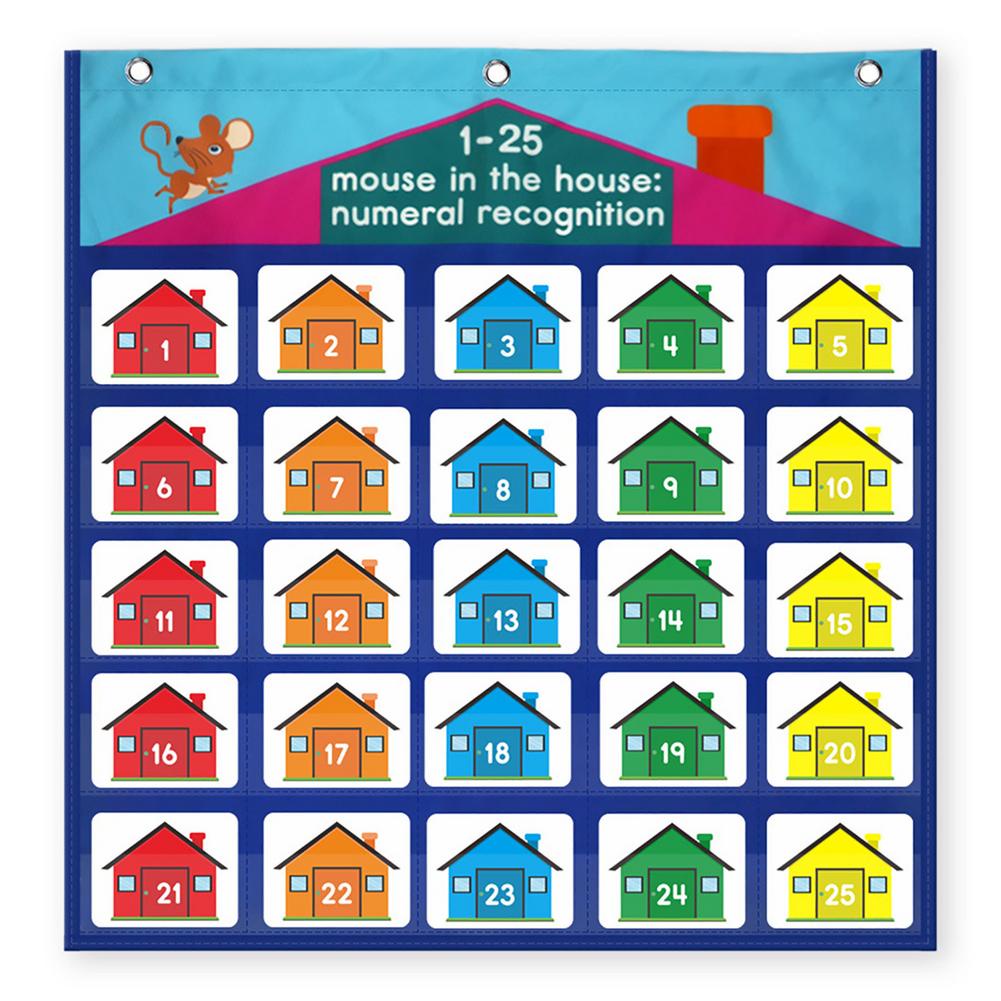 NewKindergarten Learning Posters Charts Infant Teaching Aid Educational ...