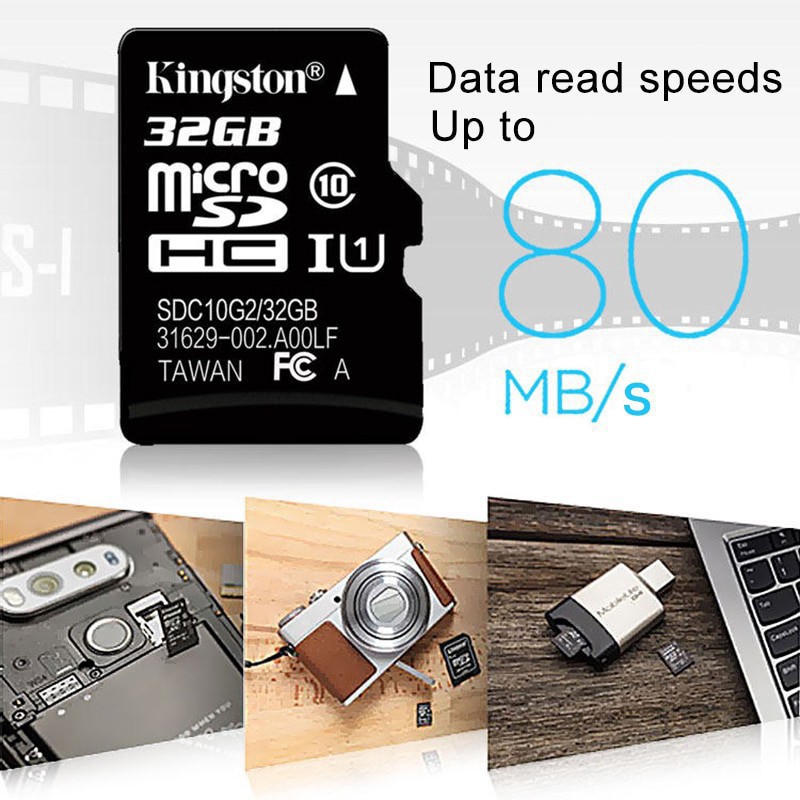 Memory Cards Original High Speed SDHC Kingston SD Card 16gb 32gb 64gb ...