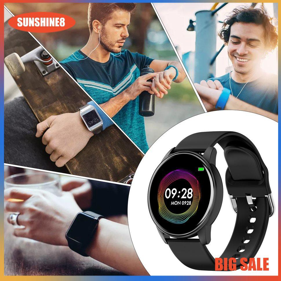 Zl01 นาฬิกาข้อมือ Smart Watch วัดอัตราการเต้นหัวใจ - sunshine8.th ...