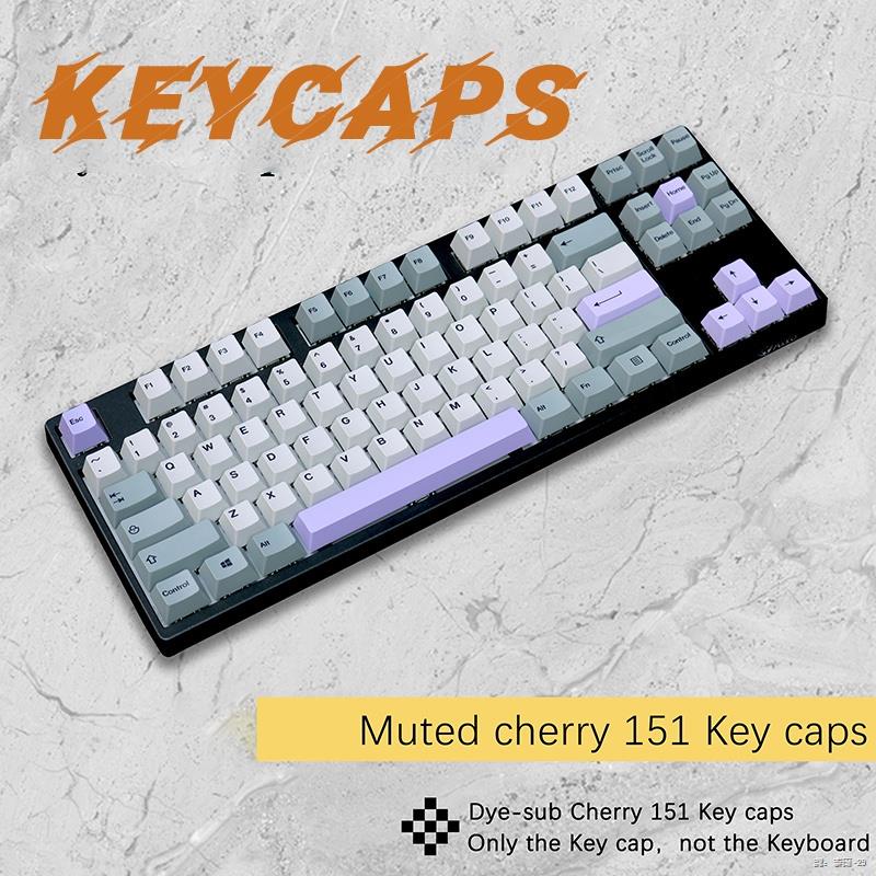 ㍿ↂ♦Fast shipping GMK Muted PBT keycaps Dye-sub 151 keys Large set of ...
