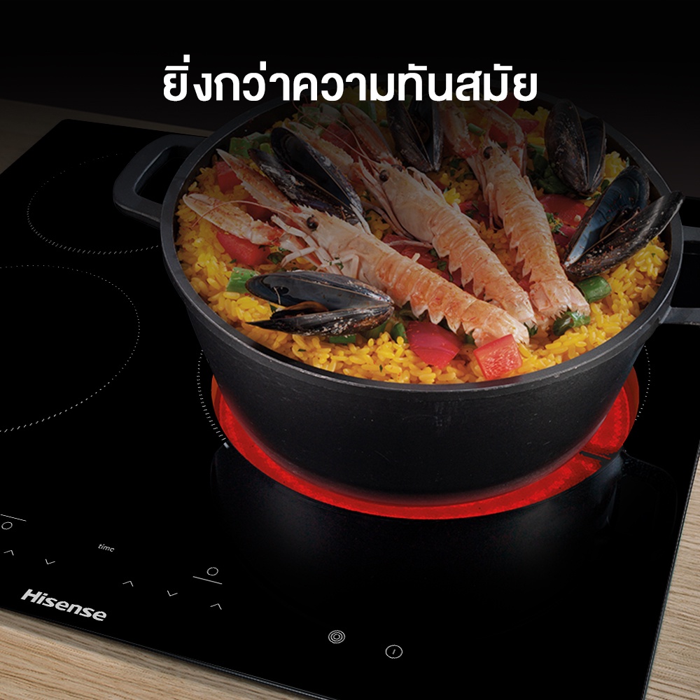 NewHisense Built-In Ceramic Hob 3 zones รุ่น E6322C - hisense_official ...