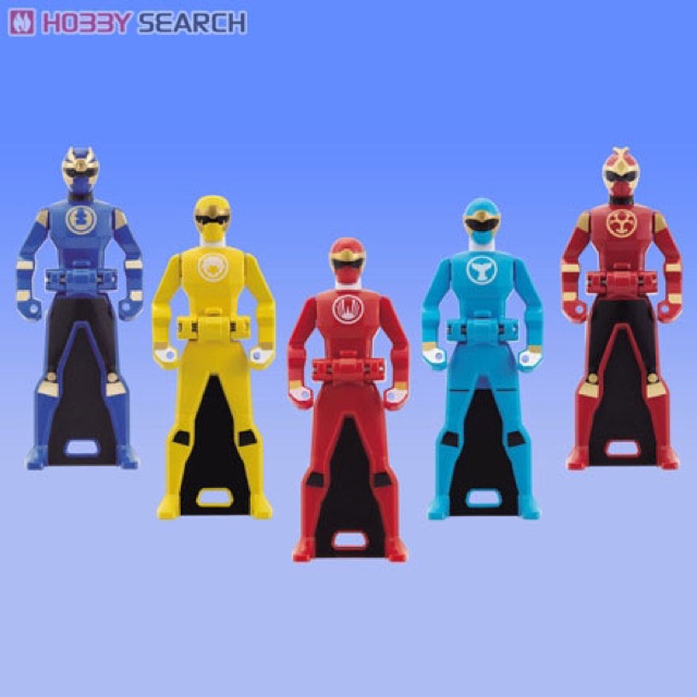 หุ่นยนต์เซนไต Kaizoku Sentai Gokaiger - Ranger Key Set by Bandai ...