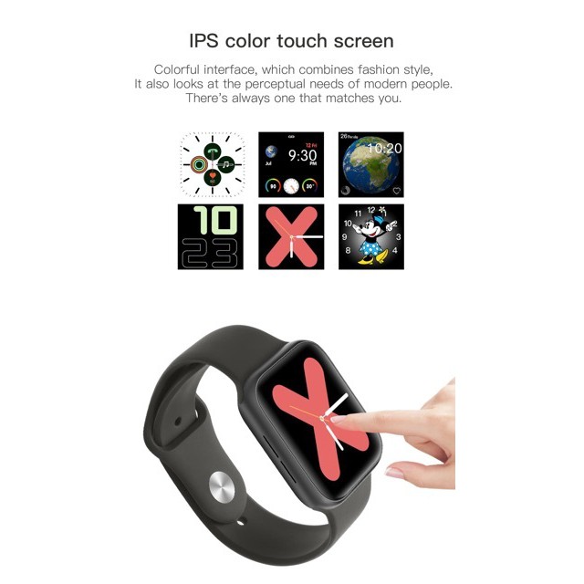 ใหม่ พร้อมส่ง นาฬิกาข้อมือ SmartWatch รุ่น I7 P95 Series 5 Watch 5 ...