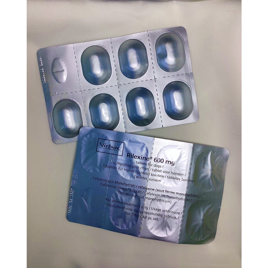 Rilexine (Cephalexin) 600mg (per tablet) ยาฆ่าเชื้อ ขนาด 600 มิลลิกรัม ...