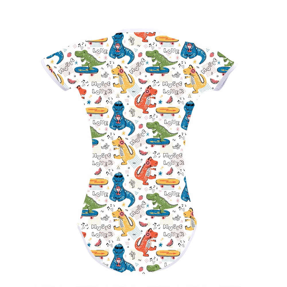 Yolien Adult Baby Diaper Lover (ABDL) Button Crotch Romper Onesie ...
