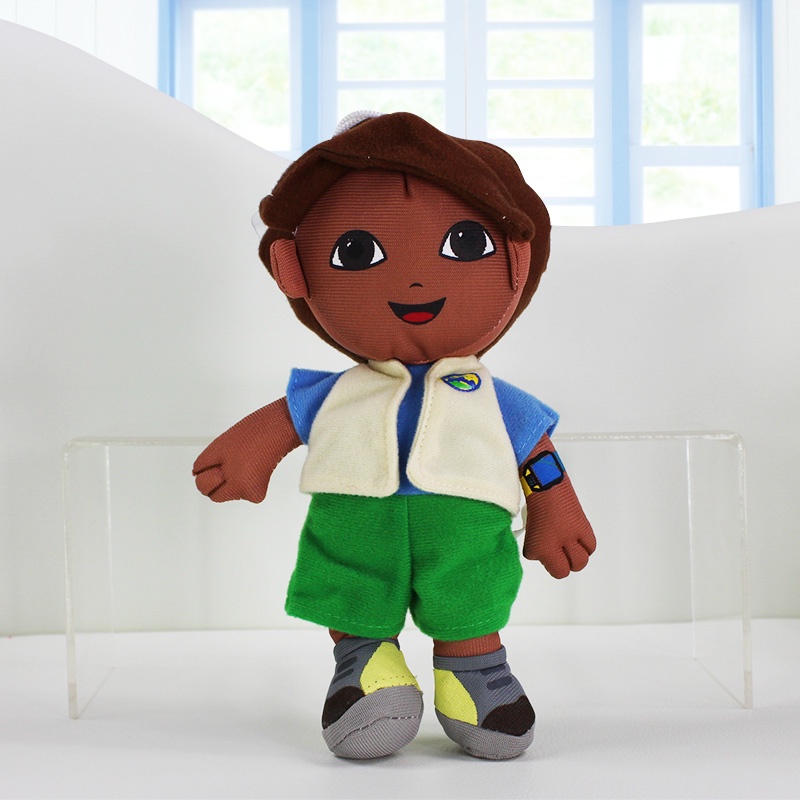 ของเล่นตุ๊กตา 1PCS Go Diego Plush Dolls Toy 18cm Gift for Children แร็ก ...