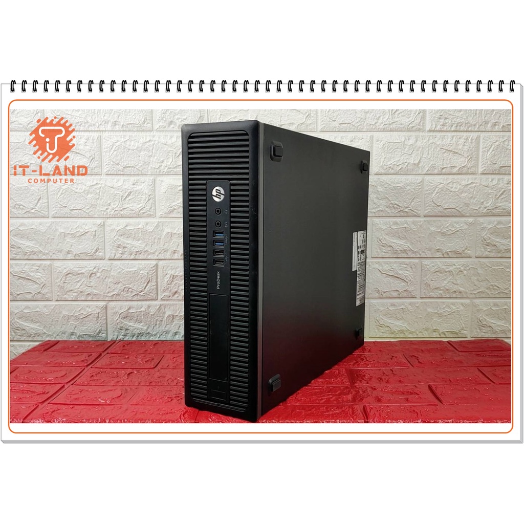 เครื่องคอมพิวเตอร์พร้อมใช้งาน HP Prodesk 600 G1 sff Core i3 4130 Gen4 ...