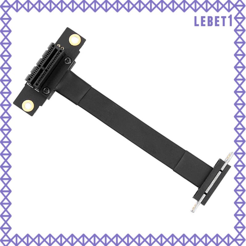 90 Degree PCI Express Extension Cable PCIe x1 to x1 x4 Mini Pci-E Riser ...