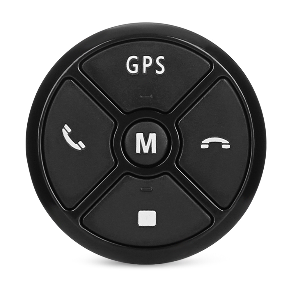 2PCS Universal Car Steering Wheel Controllers 10-key Control for GPS ...