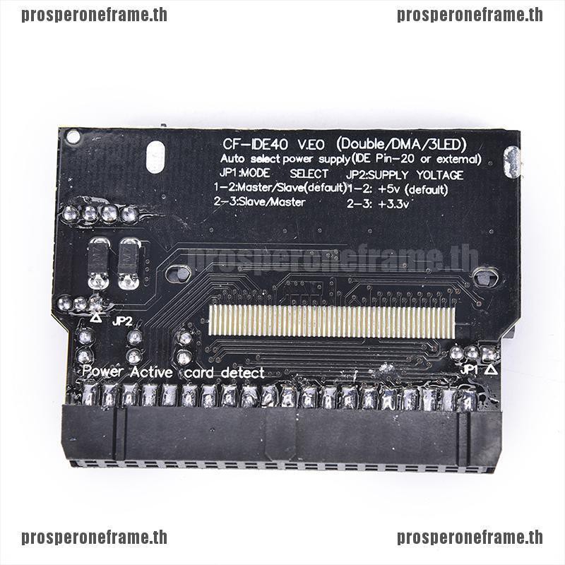 prosperxcod compact flash cf to 3 . 5 female 40 pin ide อะแดปเตอร์แปลงสายเคเบิ้ลขนาดกะทัดรัด ...