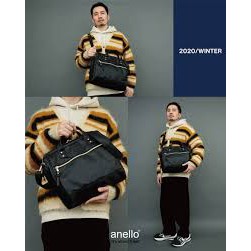 Anello แท้100 RETRO PU leather 3WAY Big Boston Shoulder bag Backpack สี ...