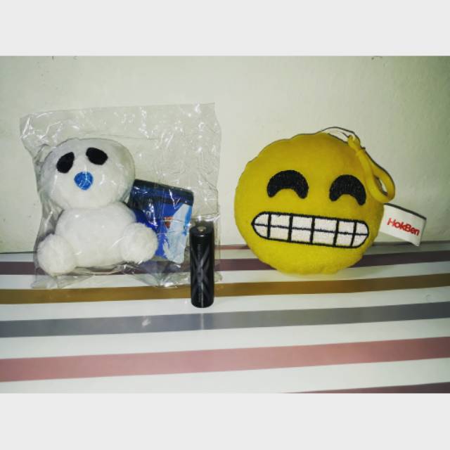 Hokben Hoka Bento พวงกุญแจรูปอิโมติคอนยิ้ม Frozen Emoji พวงกุญแจ ...