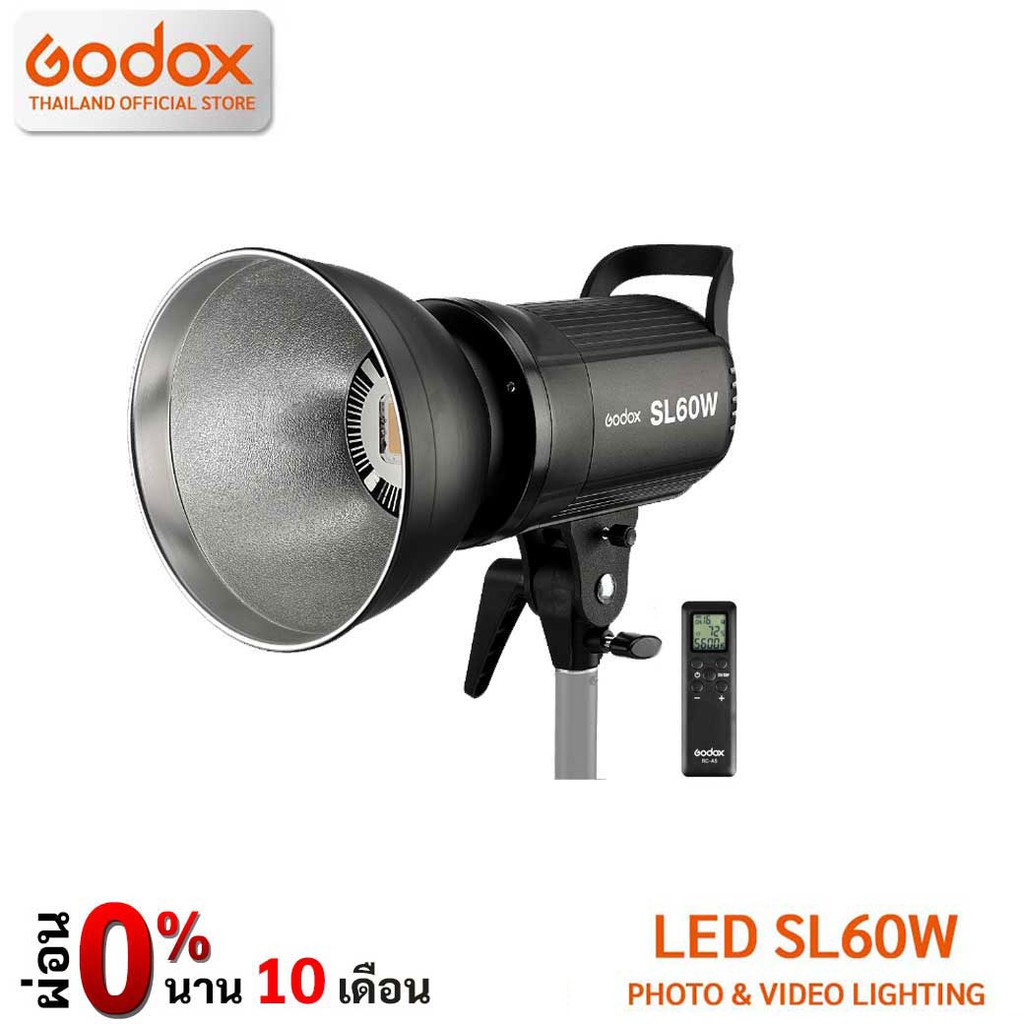 Godox LED Video Light SL60W ( 60W - White Ver. ) - รับประกันศูนย์ Godox ...