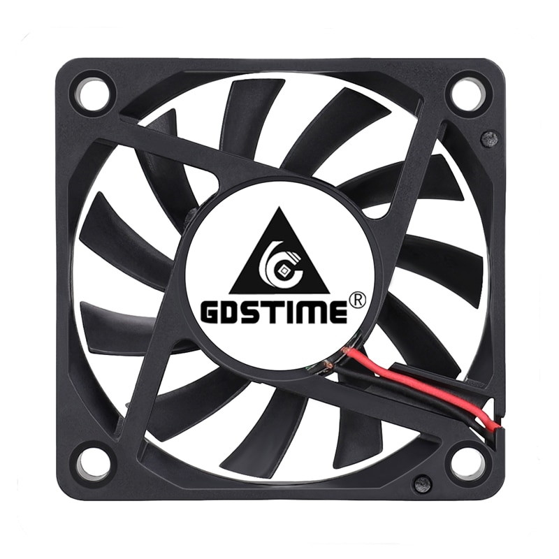 2 cs Gdstime 60mm 5V 12V 24V Brushless USB 2IN 3IN DC Cooler Fan 60x60x10mm 6010 6cm For Comuter ...