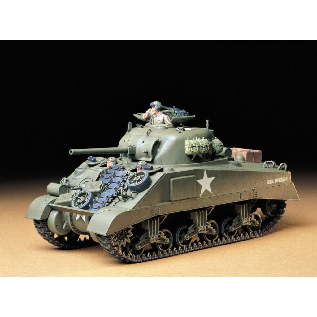 โมเดลจำลองรถถัง TAMIYA 35190 M4 SHERMAN (EARLY PRODUCTION) 1/35 ...