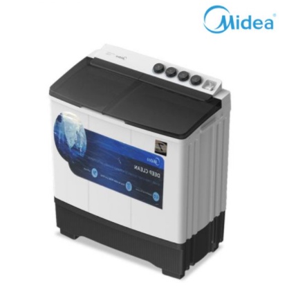 เครื่องซักผ้า 2 ถัง MIDEA รุ่น MT100W110 ขนาด 11 กก. สีขาว ใช้โค้ดติด ...