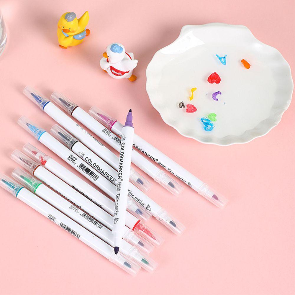 BORAGE 12 Colors Erasable Floating Pen Children's Whiteboard Markers ...