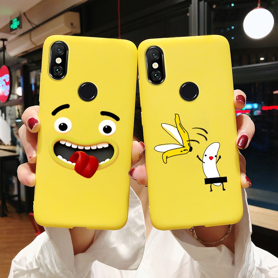 For Xiaomi Mi A2 lite Case Back Cover TPU Matte Soft phone Protector ...