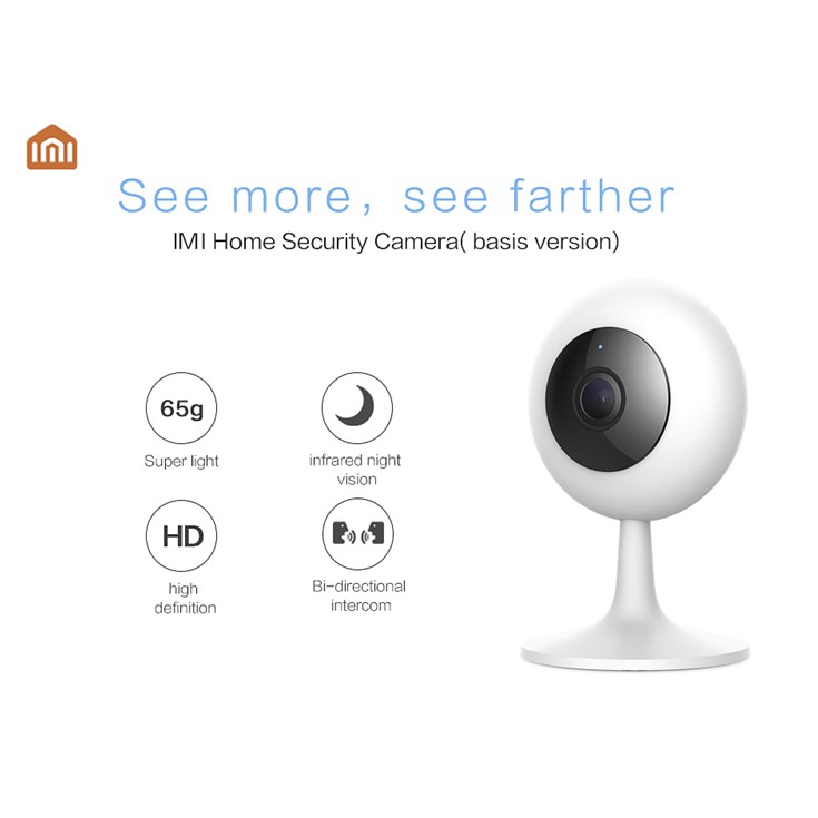 IMI Home Security Camera 1080P - กล้องวงจรปิดไร้สาย [ความละเอียด 1080P ...