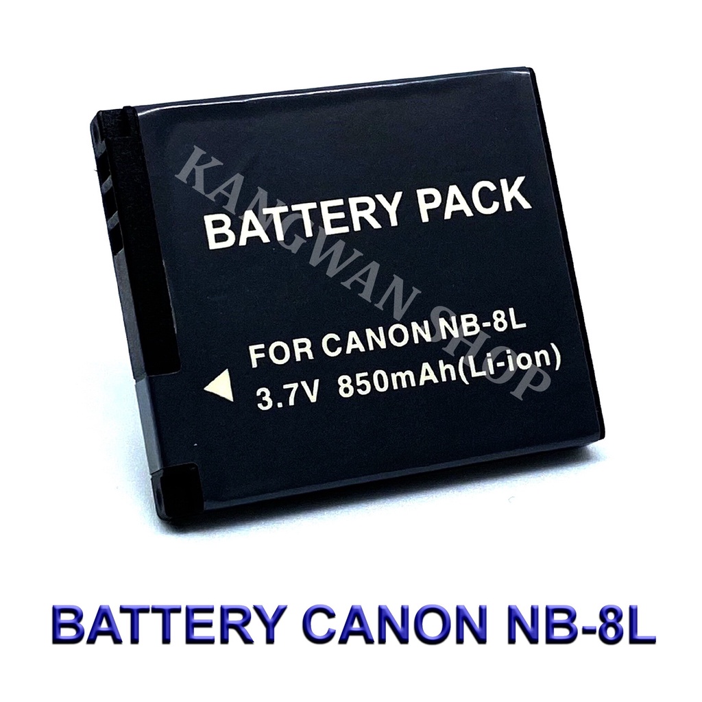 NB-8L NB8L แบตเตอรี่สำหรับกล้องแคนนอน Camera Battery For Canon PowerShot A2200A3000 ISA3100 ...