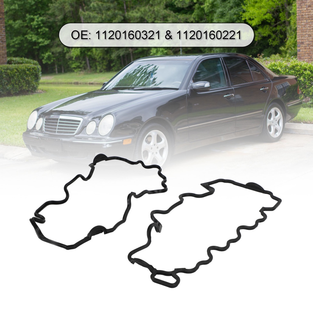 ปะเก็นฝาครอบวาล์ว ด้านซ้าย และขวา สําหรับ Mercedes-Benz C280 1120160321 ...