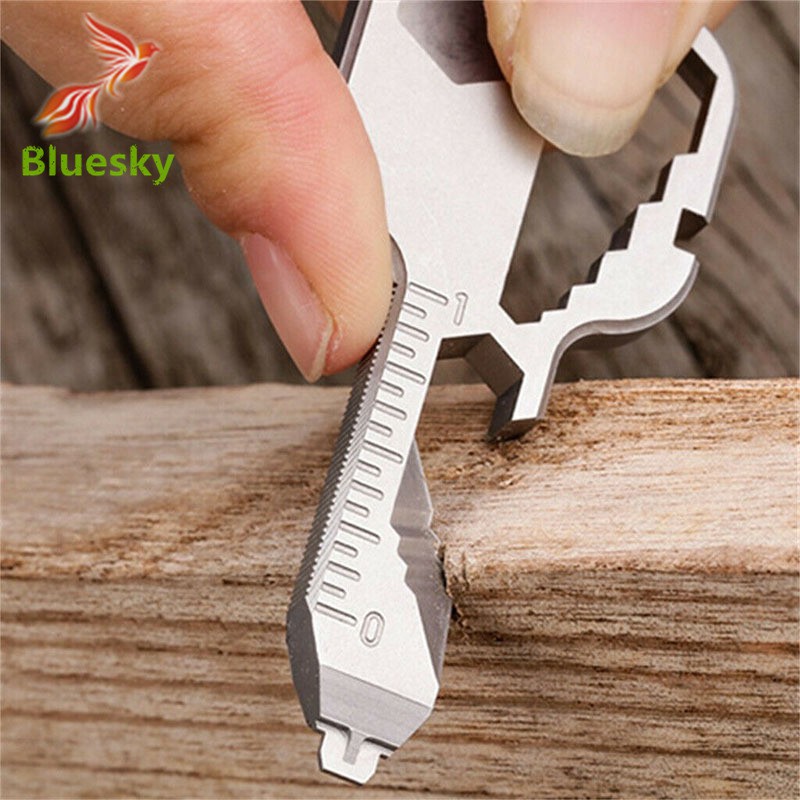 Multi Tool Key Multi-Function Stainless Steel Bottle Opener Screwdriver ...
