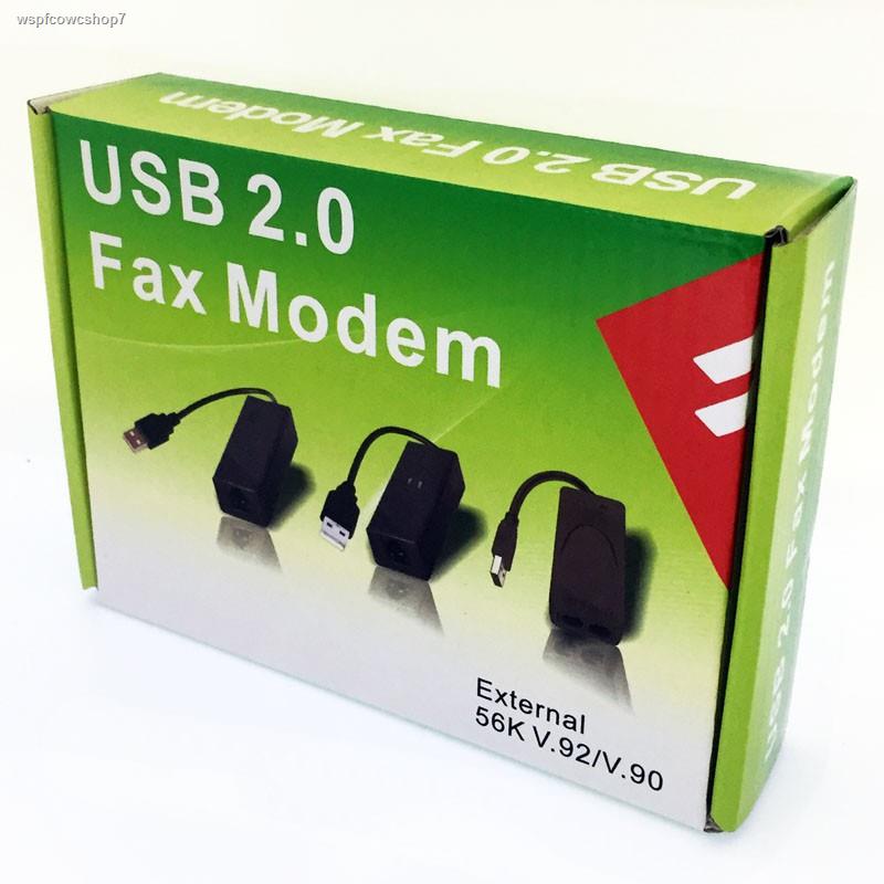 จัดส่งเฉพาะจุด จัดส่งในกรุงเทพฯUSB 56k V. 92 External Dial Up Voice Fax ...
