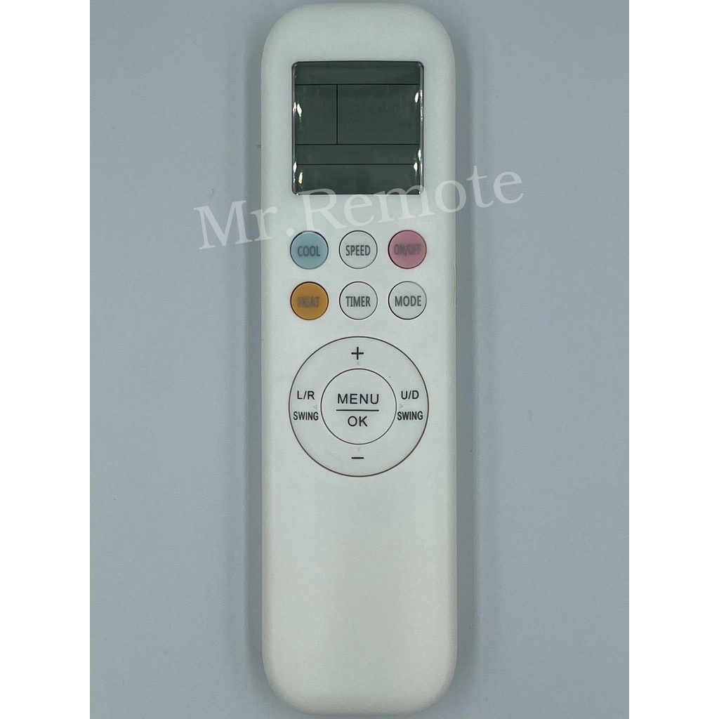 รีโมทแอร์ Panasonic รุ่น YKR-T011E Econo Inverter รุ่นและปุ่มคำสั่งต้อง ...