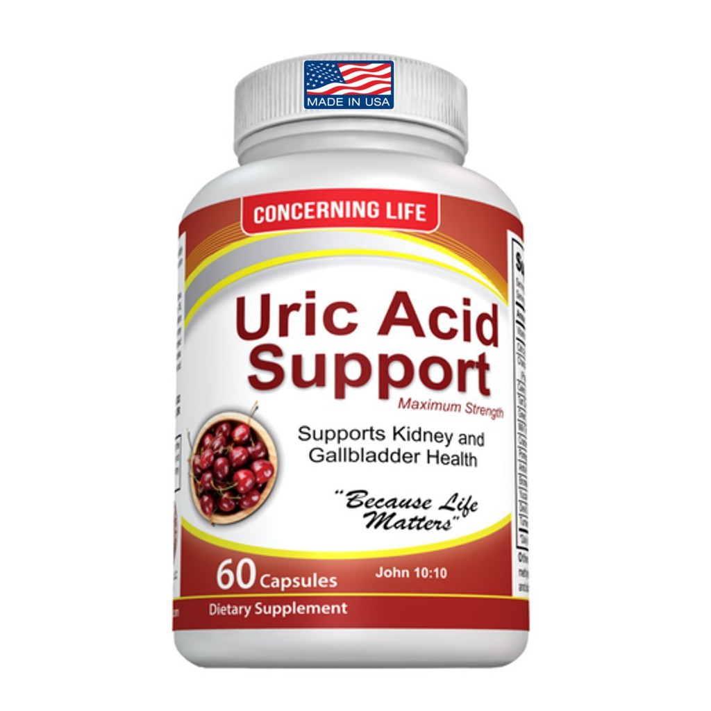 Uric Acid Support, Cleanse & Kidney Function Control - Supports A ...