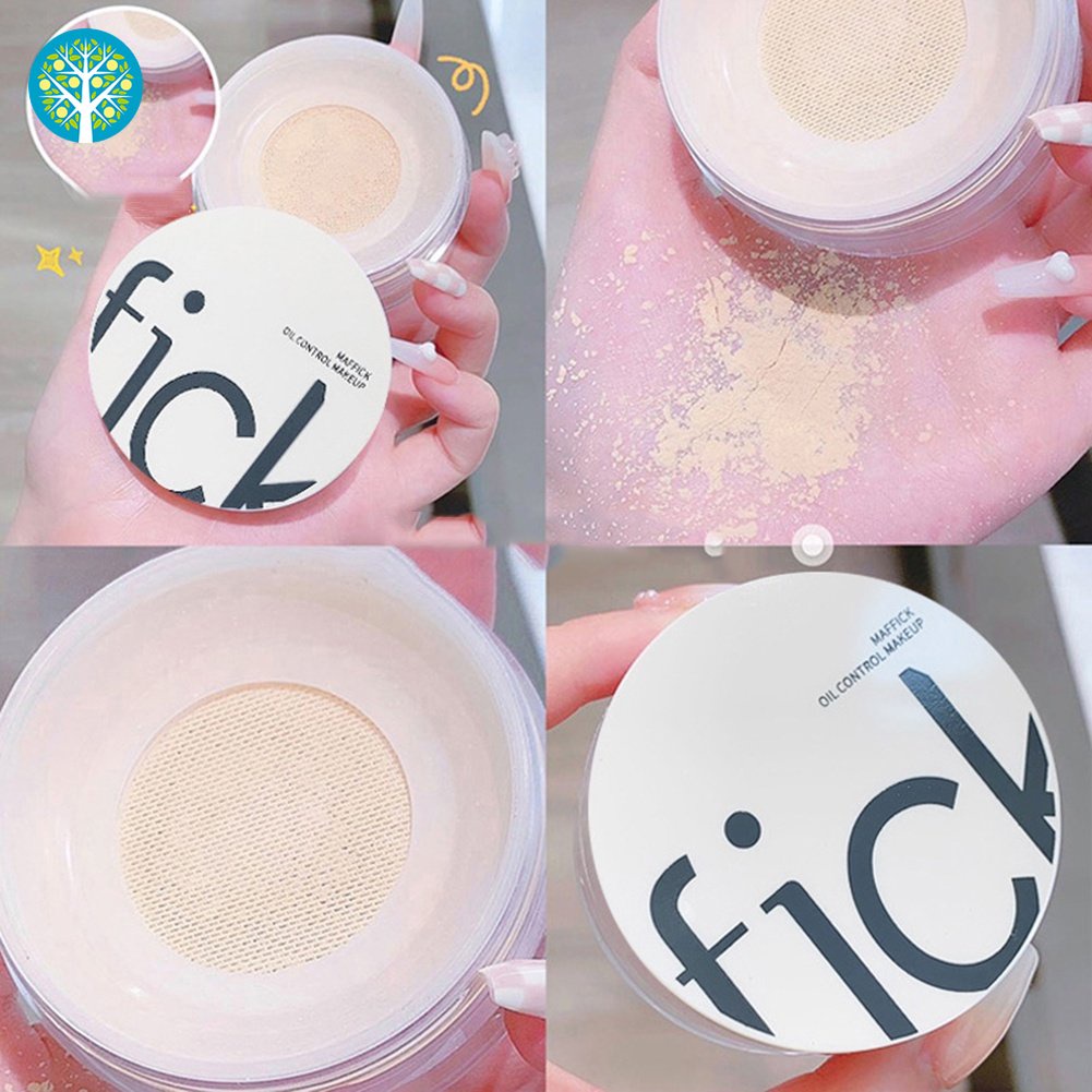 Maffick แป้งฝุ่น คอนซีลเลอร์ ควบคุมความมัน สําหรับแต่งหน้า ...