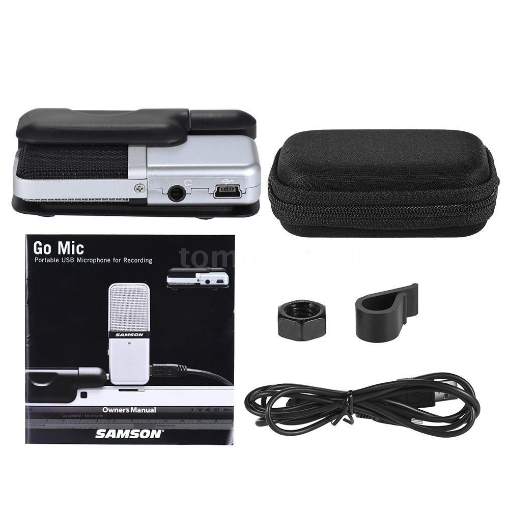SAMSON GO mic USB Live Streamingไมโครโฟนคอนเดนเซอร์ขนาดจิ๋วพกพาง่ายไมค์ ...