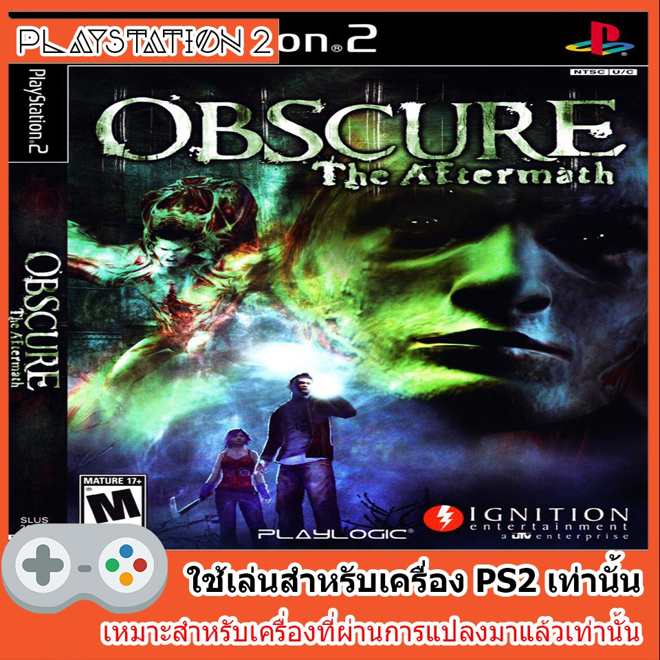 แผ่นเกมส์ PS2 - Obscure The Aftermath | Shopee Thailand