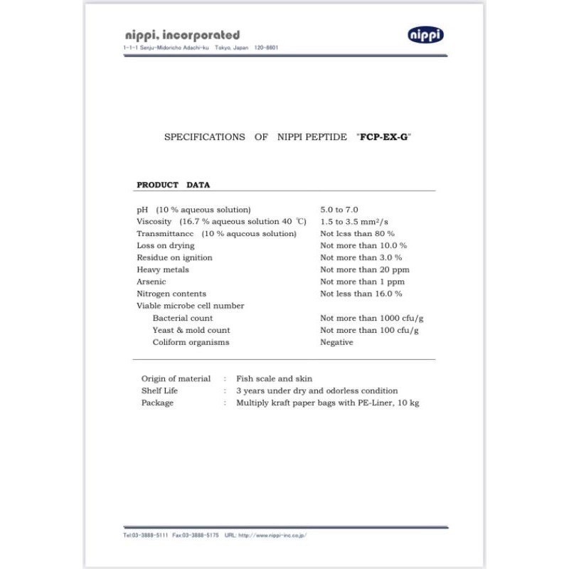 Nippi Collagen Peptide 100 น้ำผึ้งมะนาว 100 กรัม ส่งเร็ว ...