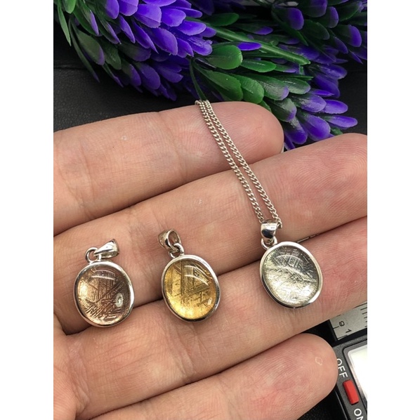 Genuine Gibeon Meteorite 925 Silver Oval Pendent- Genuine Meteorite ...