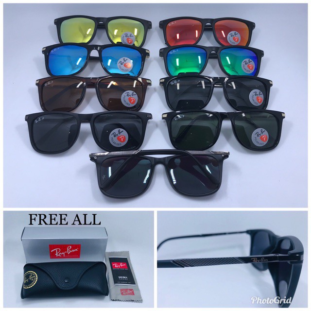 [Ready Stock] RB 4253 Polarised Spect Mata Rays Ban Viral * Ringan ...