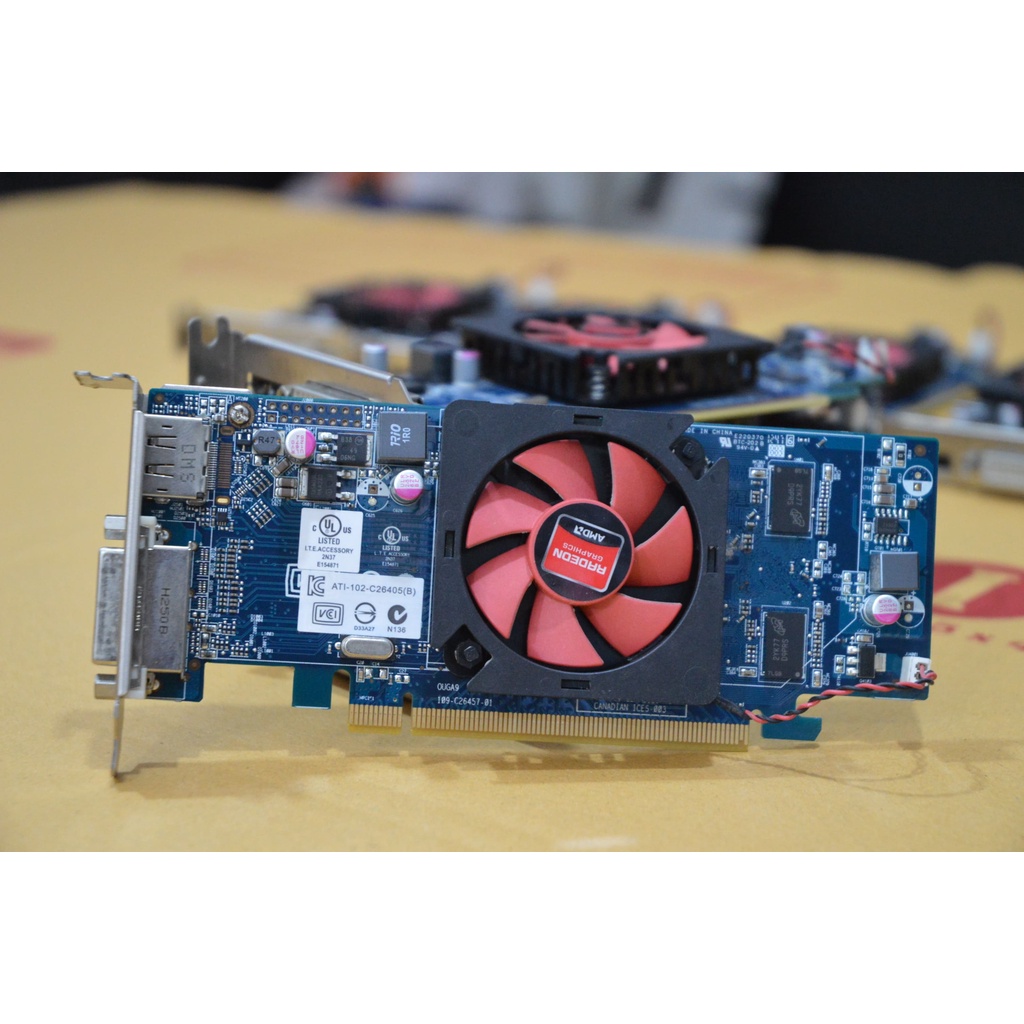 การ์ดจอ Radeon HD 7700 1GB 64-Bit GDDR3 Low Profile (มือสอง) | Shopee ...