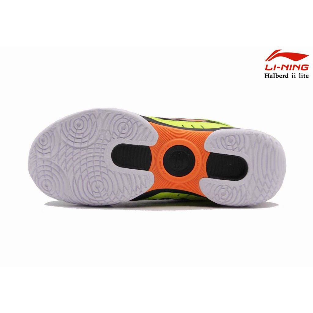 LI-NING รองเท้าแบดมินตัน HALBERD II LITE (AYTQ019-2S) BLACKGREEN ...
